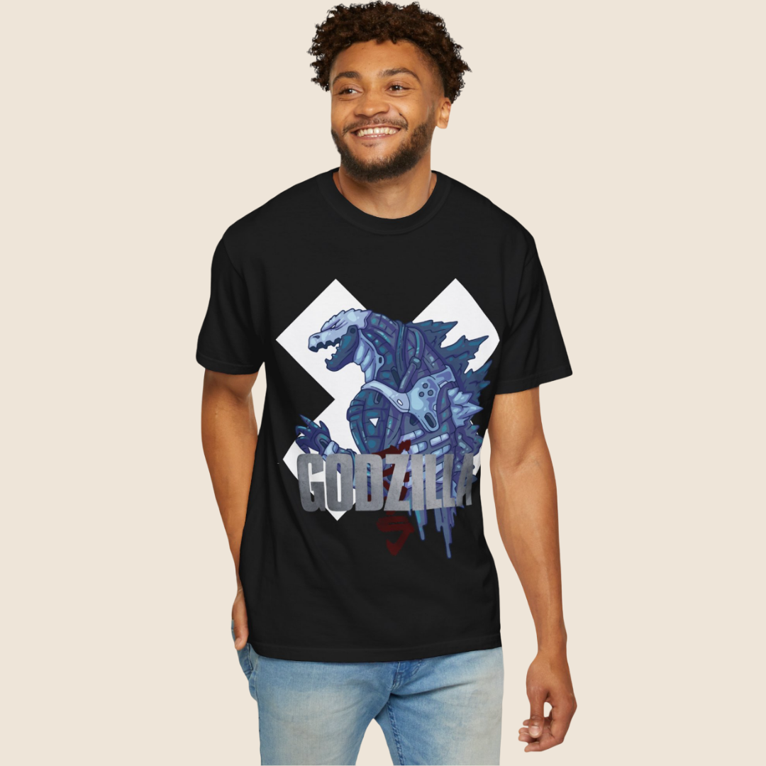 God Zilla Inspired T-shirt - ...KAत्तAR...